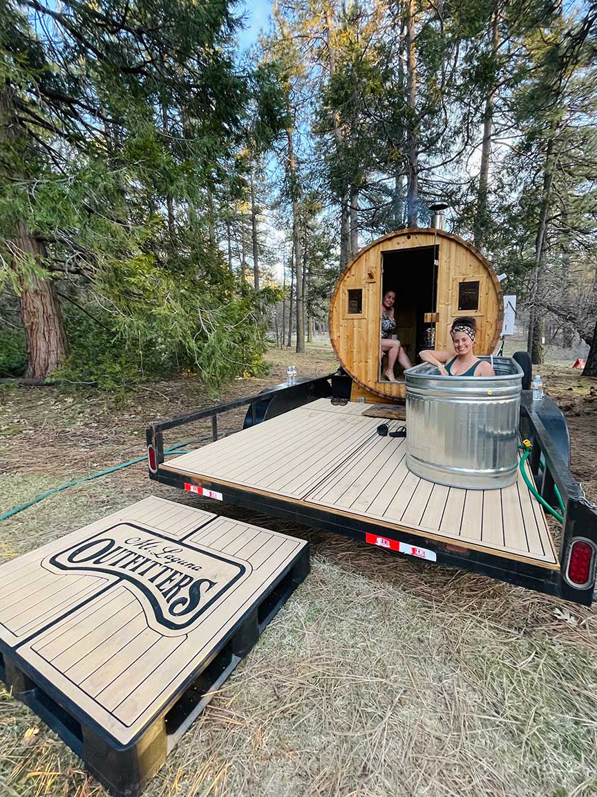MTB Retreat – Sauna/cold plunge – Mt. Laguna Outfitters